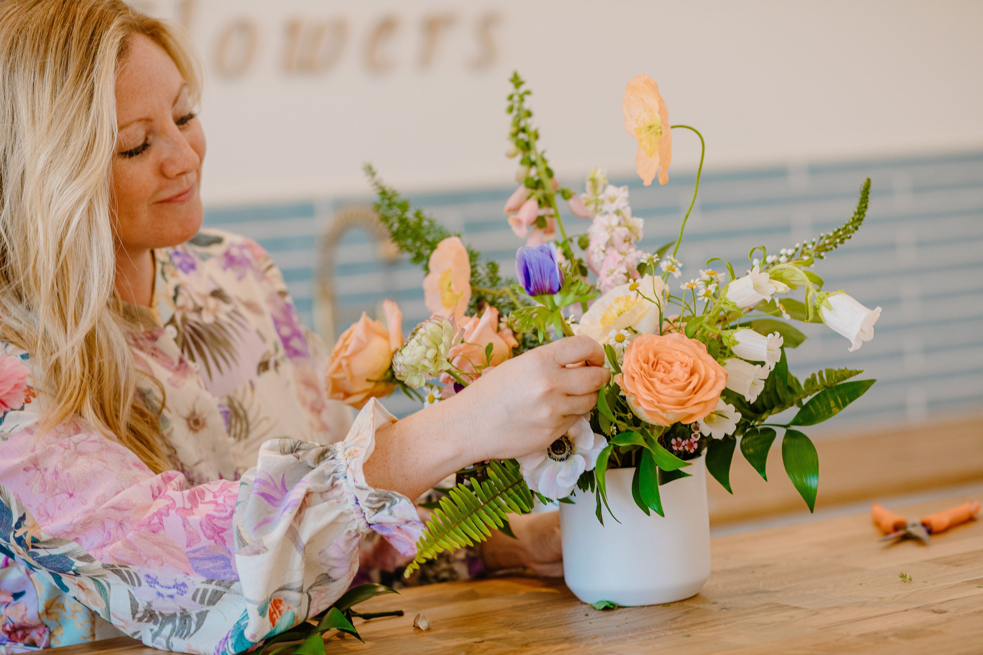Summer Flower Arranging Class- Jessup Farm 7/20 | CC's Flowers